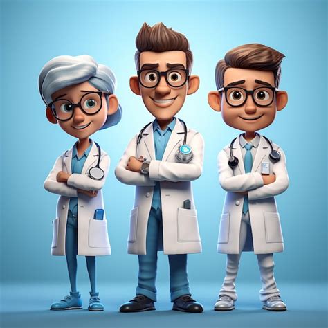 Grupo de médicos médicos Foto Premium