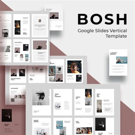 BOSH Google Slides Vertical Template MasterBundles