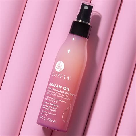 Argan Oil Heat Protectant Spray Luseta Beauty