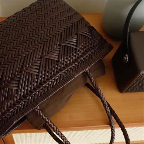 Shoulder Bag 여성쇼퍼백가죽가방라탄가방소가죽라탄가방드래곤백 On Bunjang Global Site