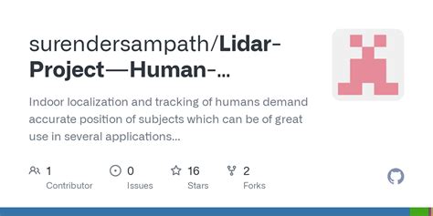 Github Surendersampath Lidar Project Human Detection And Counting Indoor Localization And
