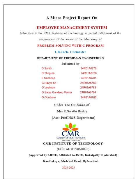 Employee Management System In C Pdf User Interface User Computing