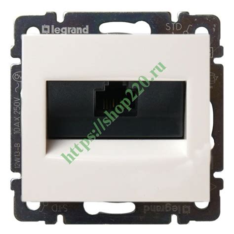 Информационная розетка Legrand Valena RJ45 категория 5e UTP 1 выход ...