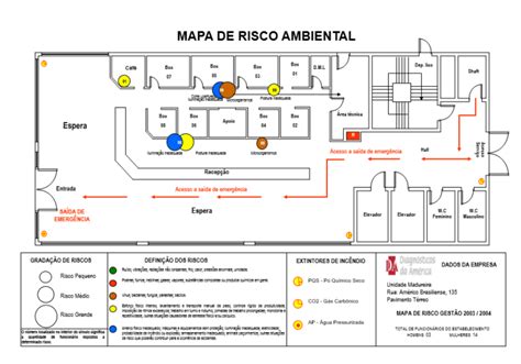 Modelo De Mapa De Risco