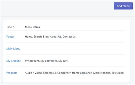 How To Create A Drop Down Menu Zemez Support