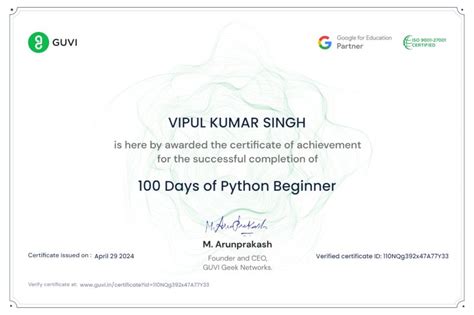 Vipul Kumar Singh On Linkedin Highly Delighted To Share The