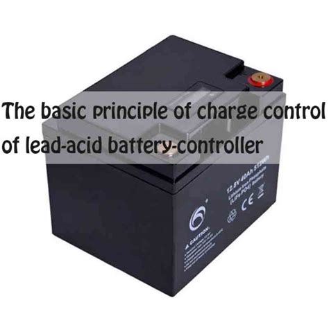 The Basic Principle Of Charge Control Of Lead Acid Battery Controller Outdoor Solar Based Led