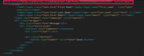 Setting Up A Form Capture Record Click Support