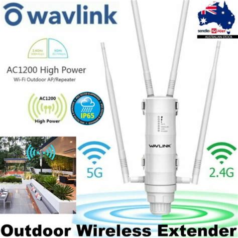 Wavlink HD4 AC1200 Dual Band High Power Outdoor Wireless AP Range