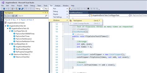 Simple Unit Tests In Visual Studio Solutions Kannekens