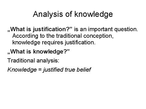 Epistemology Tihamr Margitay Pter Hartl 6 Reliabilism Knowledge
