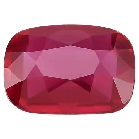 Natural Unheated Red Mozambique Ruby Gemstone 137 Carats With Gia
