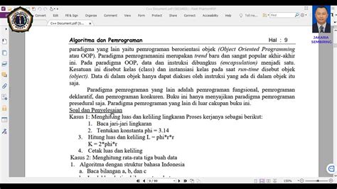 Teknik Penyajian Algoritma Pseudocode Youtube