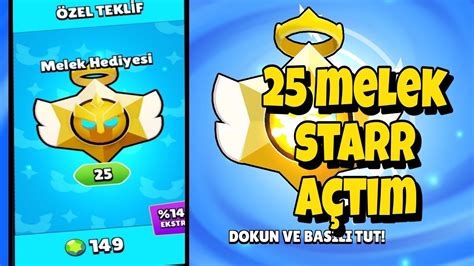 25 Melek Starr Hedİyesİ AÇtim Melek Edgar Çikti Brawl Stars Youtube
