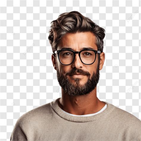 안경을 쓰고 입고 있다고 적힌 스웨터를 입은 남자 안경을 쓰고 스웨터를 입은 남자 그 사람이 안경을 쓰고 있다고 하네요 설계 Png 일러스트 및 이미지 에 대한 무료