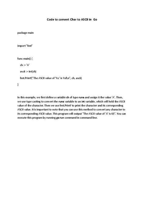 Converting Char To Ascii Code In C Design Talk