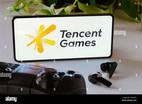 Brazil 25th Oct 2023 In This Photo Illustration The Tencent Games