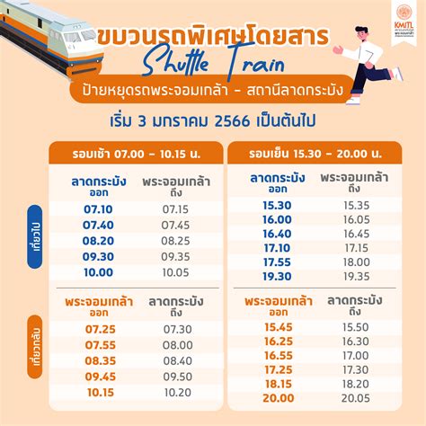 ขบวนรถโดยสารพิเศษ สถาบันเทคโนโลยีพระจอมเกล้าเจ้าคุณทหารลาดกระบัง