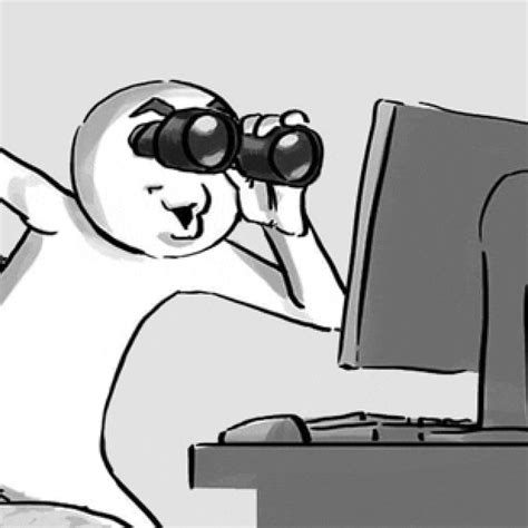 Парень с биноклем мем фото и картинки Abrakadabra Fun