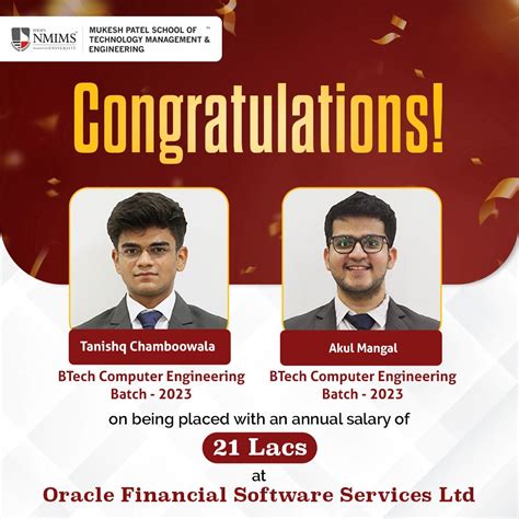 Svkms Nmims Mukesh Patel School Of Technology Management And Engineering