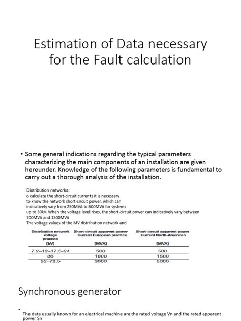 Data Necessary For The Calculation Pdf Transformer Inductance