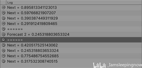 [unity] 游戏随机数系统的个人设计 哔哩哔哩