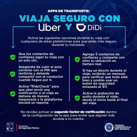 Realiza Unidad Cibernética De Ssp Recomendaciones A Usuarios De Uber Y