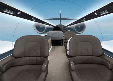 Ixion Windowless Private Jet By Technicon Design