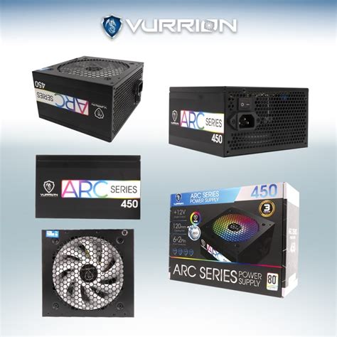 PSU VURRION POWER SUPPLY ARC RGB FROZE ARCTIC ATX BLACK Lazada Indonesia