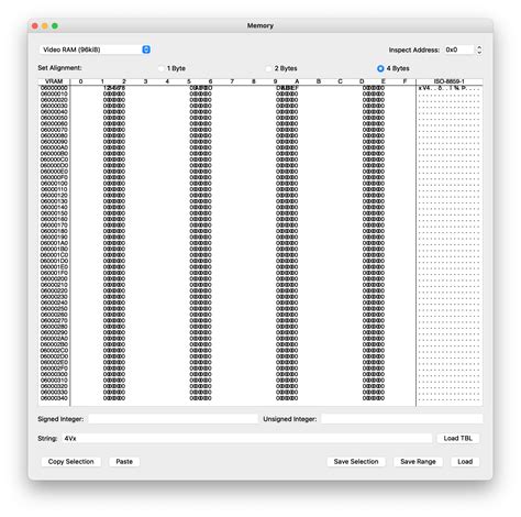 Broken Text With Memory Viewer On Macos · Issue 1987 · Mgba Emumgba