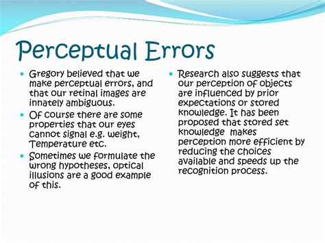 Ppt Perception Powerpoint Presentation Free Download Id1990494