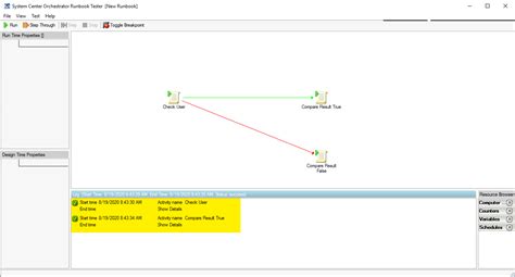 Orchestrator Runbook Links Microsoft Qanda