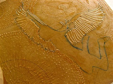 Collagraph Plate 1 By Smallest Forest Via Flickr Acrylic Gel Medium
