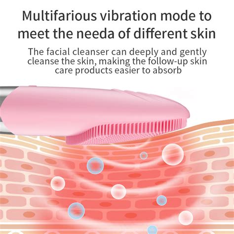 Badu Bg Електрически почистващ препарат за лице четка масажор дълбоки пори почистване на