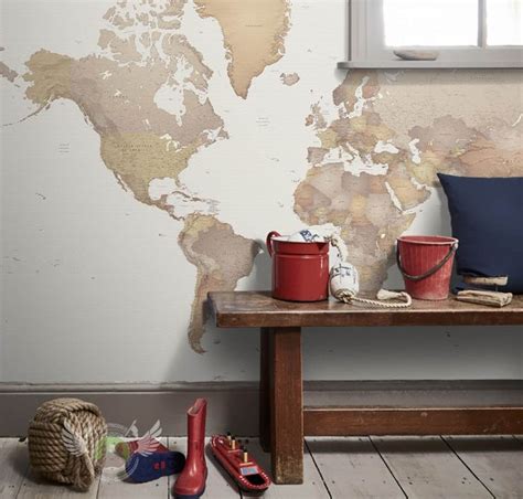 Carta Da Parete Scuola Bella Vecchia Mappa Climatica Mappa Del Mondo My Xxx Hot Girl