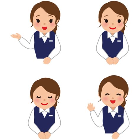 仕事 ふでこや無料イラスト