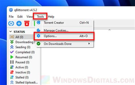 How To Stop Seeding Disable Upload In QBittorrent