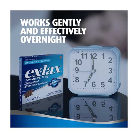 Buy Ex Lax Regular Strength Chocolated Stimulant Laxative Pieces