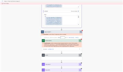 using initialized array to filter against another power platform