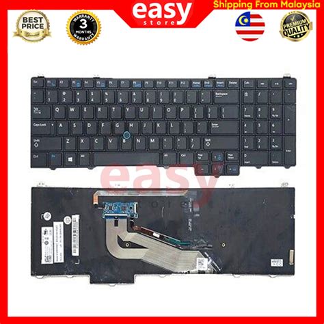 Dell Latitude 15 5000 E5540 4rnxy 076x2j Nsk Le1bc Pk130wr1b00 Laptop Keyboard Shopee Malaysia