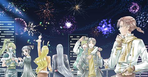 原创 Happy New Year！ 向左のイラスト Pixiv