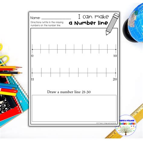 Common Core Math Subtraction Number Line