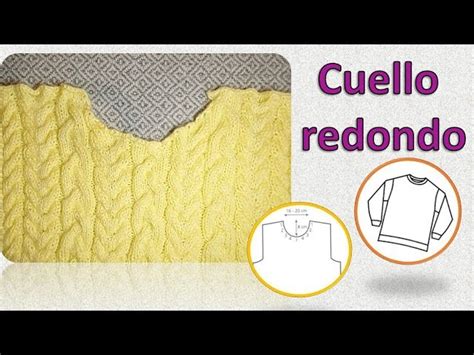 C Mo Tejer Cuello Redondo Con Dos Agujas
