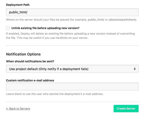 How To Create A Server Deployhq