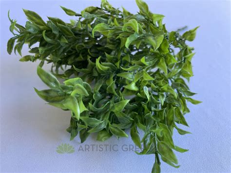 Sp0430 Artificial Ruscus Bunch 39cm Green Artistic Greenery Perth