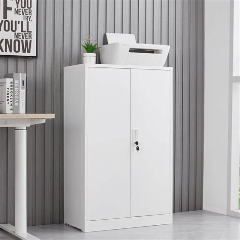 Inbox Zero Metal Storage Cabinetlockable 42 Steel Storage Cabinet