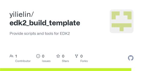 Github Yilielin Edk2 Build Template Provide Scripts And Tools For Edk2