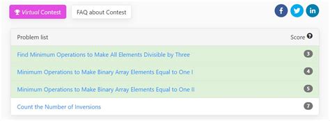 Gautam Gondaliya On Linkedin Leetcode Biweekly Dsa Coding Leetcodecontest