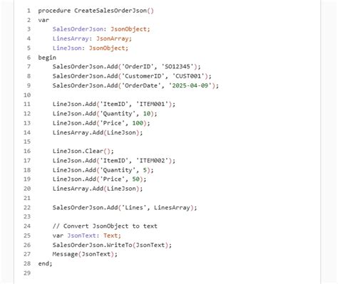 Guía Completa De Json En Business Central Abd Consultora Informática