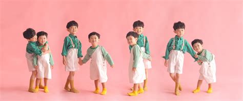 남매and자매 화보 네잎클로버스튜디오 키즈